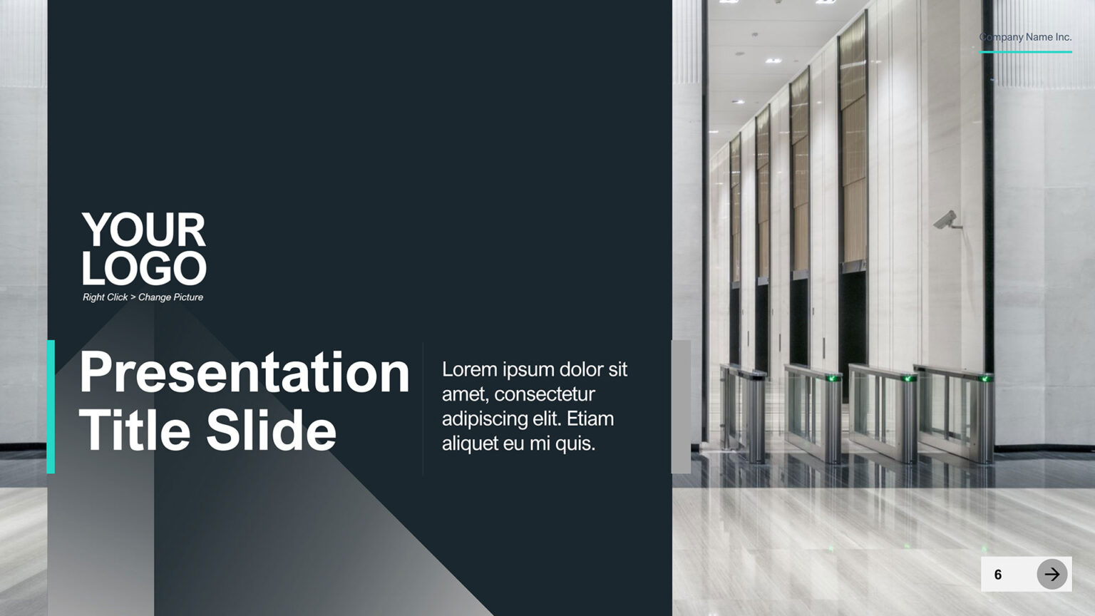 Meta Modern PowerPoint Template - Knockout Prezo