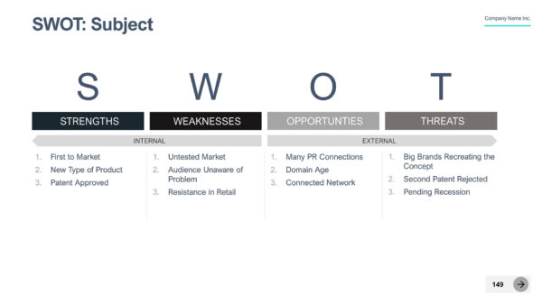 Meta Modern PowerPoint Template - Knockout Prezo